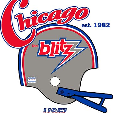 "Chicago Blitz" Sticker for Sale by TeeArcade84 | Redbubble