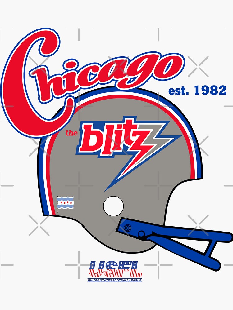 "Chicago Blitz" Sticker for Sale by TeeArcade84 | Redbubble