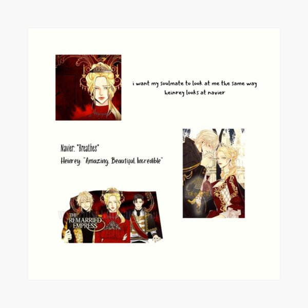 "The Remarried Empress Navier and Heinrey Webtoon Aesthetic Value Pack ...