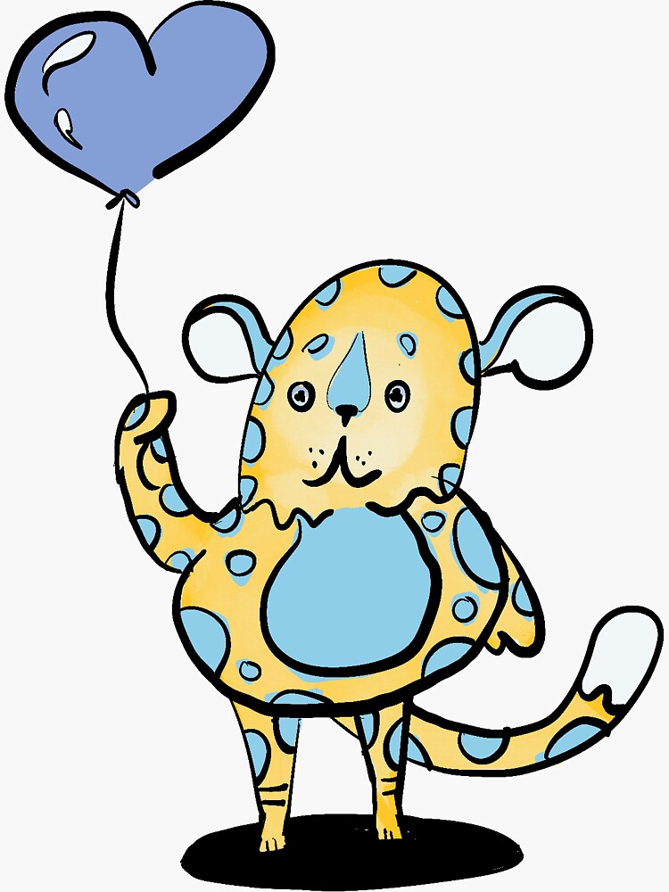 "Happy Birthday " Sticker by MyManyMonsters | Redbubble