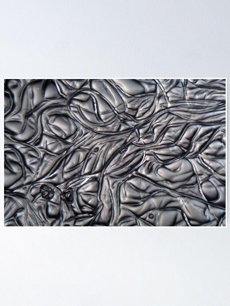 "Fibers of Cellulose acetate under the microscope." Poster for Sale by ...