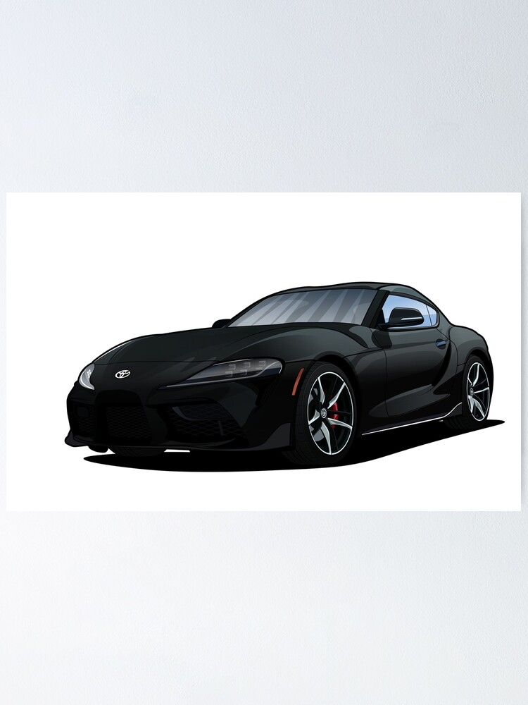 "Supra MK5 Series Car Slap Sticker" Poster for Sale by zero260 | Redbubble