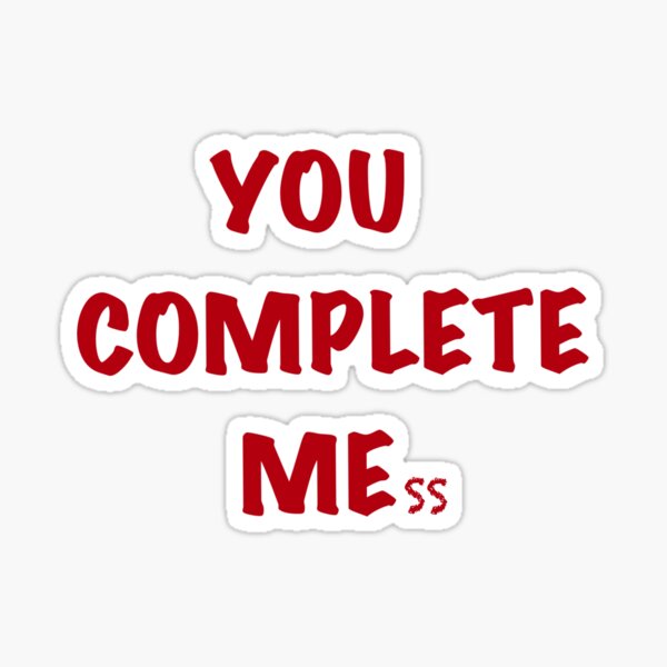 "You complete mess " Sticker by NEBTUNE | Redbubble