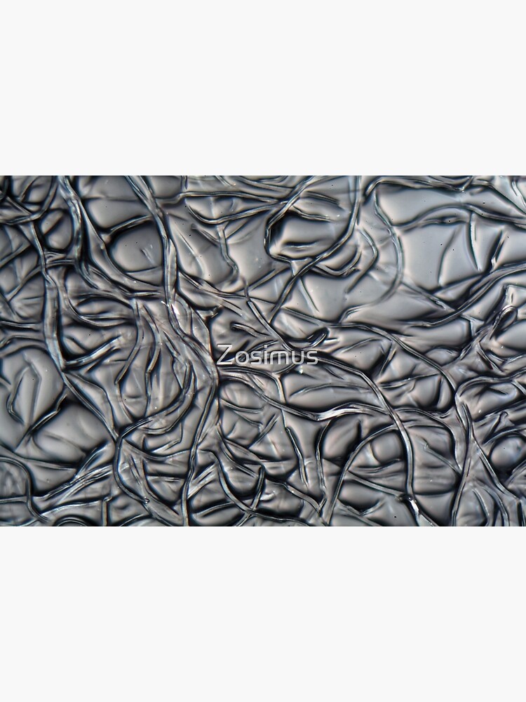 "Fibers of Cellulose acetate under the microscope." Metal Print for ...