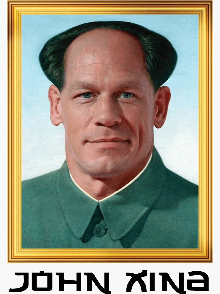 "BEST SELLER - John Cena John Xina Merchandise" Sticker by ...