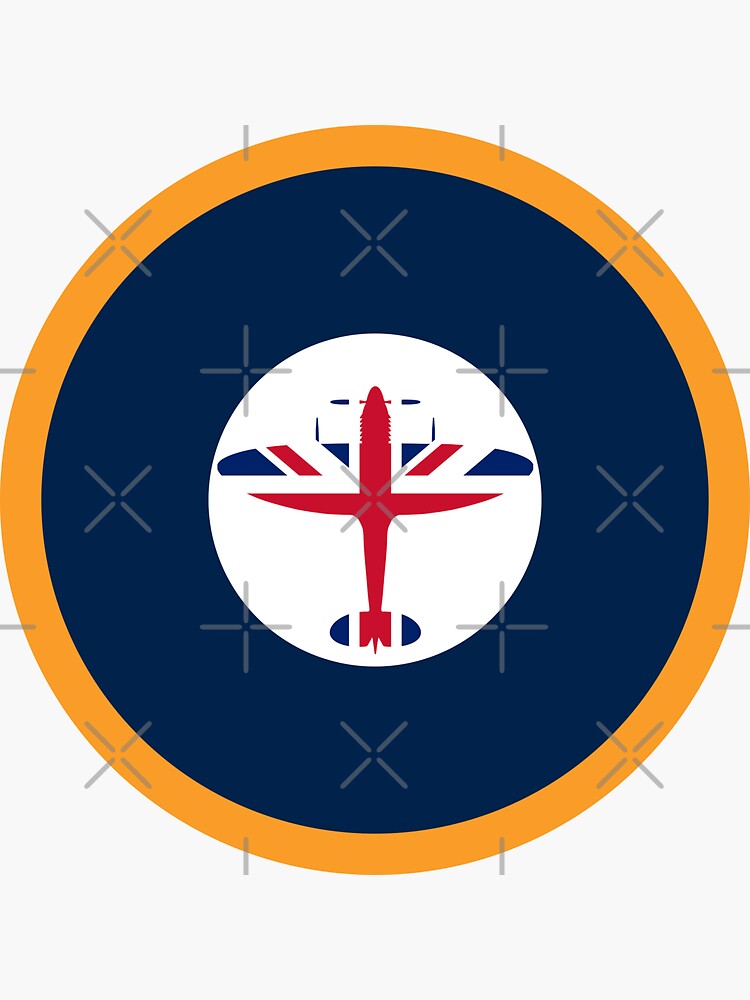 "Roundel Type C.1 Union Jack Spitfire" Sticker for Sale by SpitfireLew ...