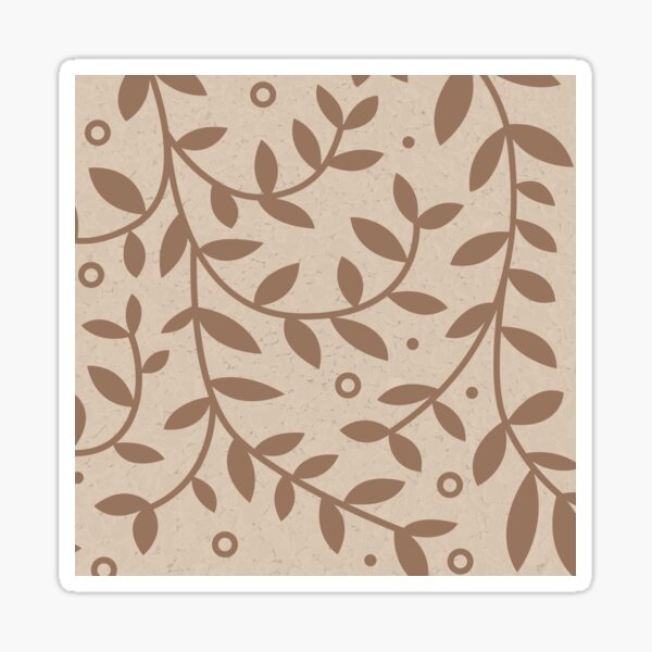 "Luxurious Beige and Brown" Sticker for Sale by KBMeyer | Redbubble