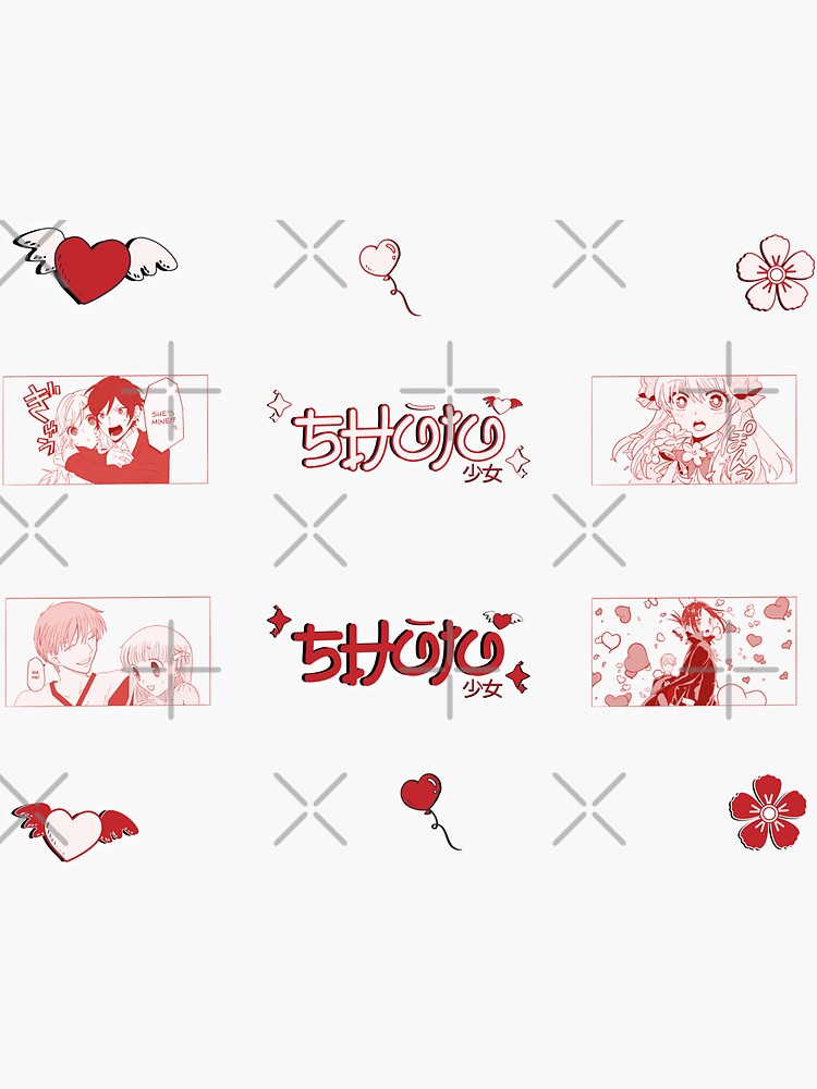 "SHOJO" Sticker by LordAnimation | Redbubble