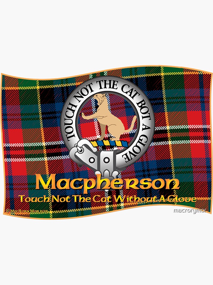 "Macpherson Clan " Sticker for Sale by macrorymor | Redbubble