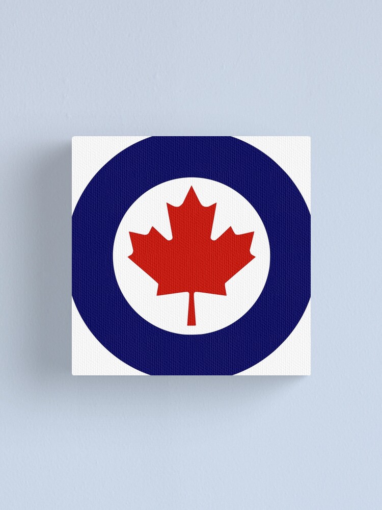 "RCAF Roundel Current" Canvas Print for Sale by SpitfireLew | Redbubble