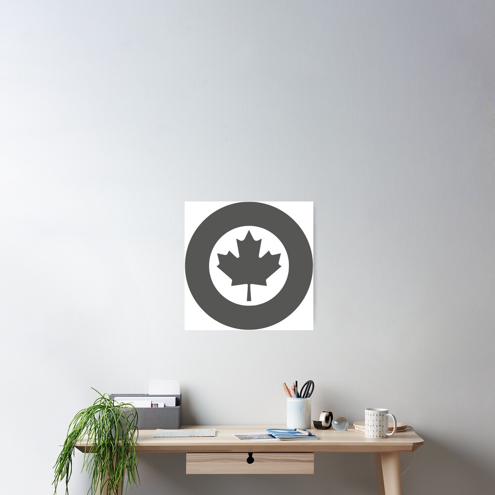 "RCAF Roundel Low Vis" Poster for Sale by SpitfireLew | Redbubble