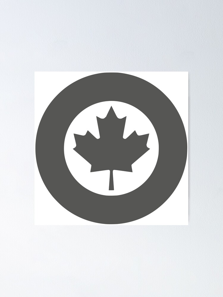 "RCAF Roundel Low Vis" Poster for Sale by SpitfireLew | Redbubble