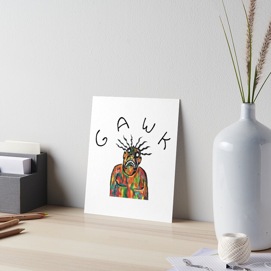 "Vundabar Gawk Album Cover Art" Art Board Print by Baeutyrh67 | Redbubble