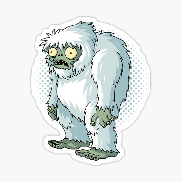 Plants Vs Zombies Yeti Zombie