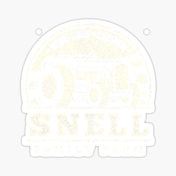 "Snell Family Farm Logo from Ozark Essential" Sticker by trimainyn6855 ...