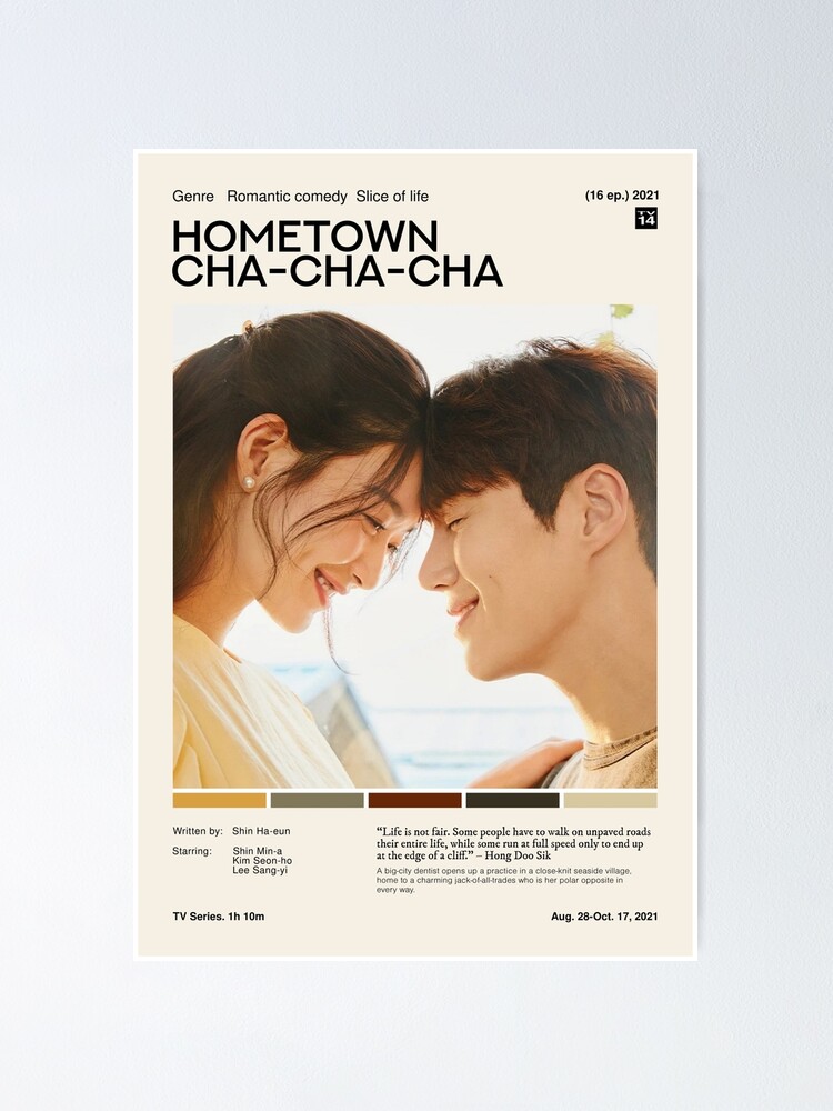 "Hometown Cha-Cha-Cha (2021) | minimalist poster" Poster by MiniPoster ...