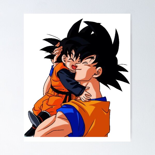 "Goku and Goten " Poster for Sale by myattqlmatten | Redbubble