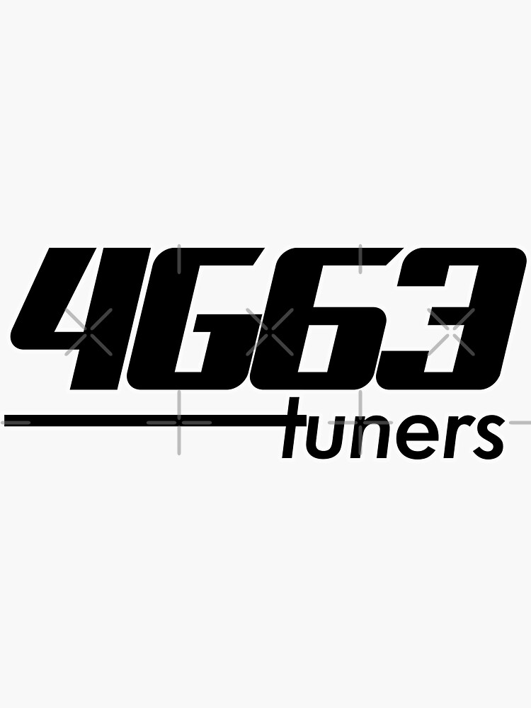 "4G63 Tuners - Club DSM - Turbo Eclipse - Talon - 4G63 " Sticker for ...