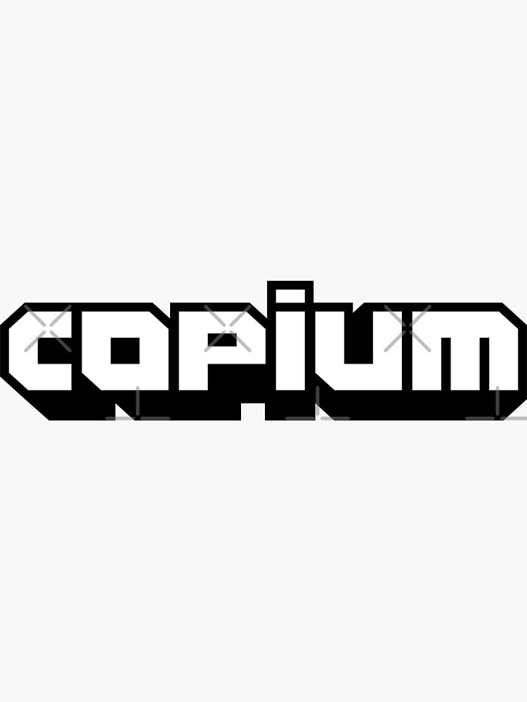 "Copium Emote | Cope Emote | Game Streaming | Gaming" Sticker by ...