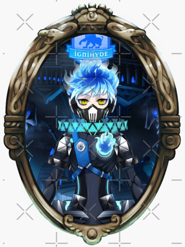 "Ortho Shroud (Twisted Wonderland)" Sticker for Sale by trixiestar2 ...