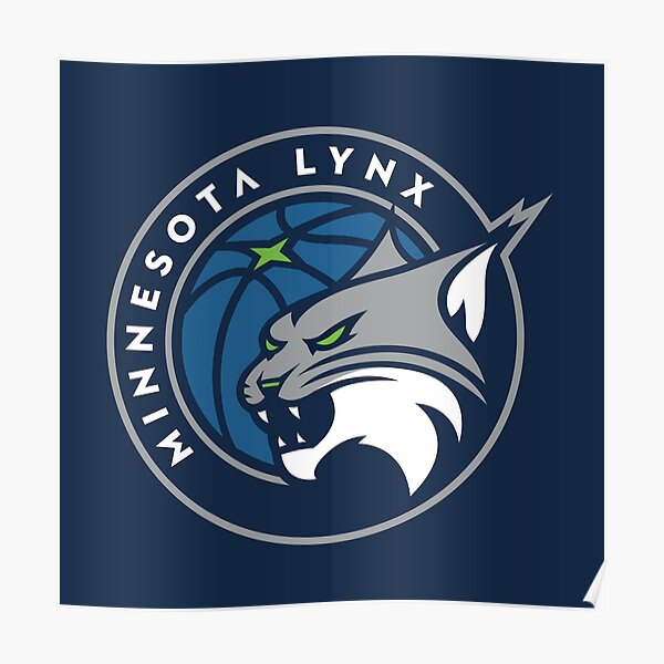 "logo of Minnesota lynx " Poster for Sale by Alavastra | Redbubble