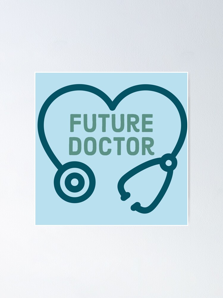 Póster «Future Doctor Design para niños, bebés y estudiantes de ...