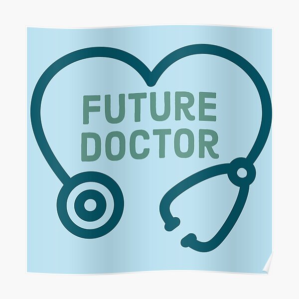 Póster «Future Doctor Design para niños, bebés y estudiantes de ...