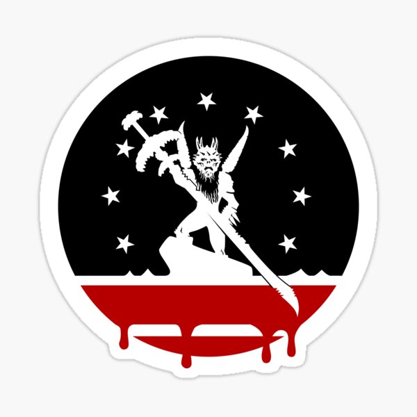 "Gwar Richmond Flag" Sticker by Sethdrawsgood | Redbubble
