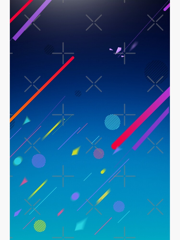 "Color Ways Line Art" Poster for Sale by QsnamMehar | Redbubble