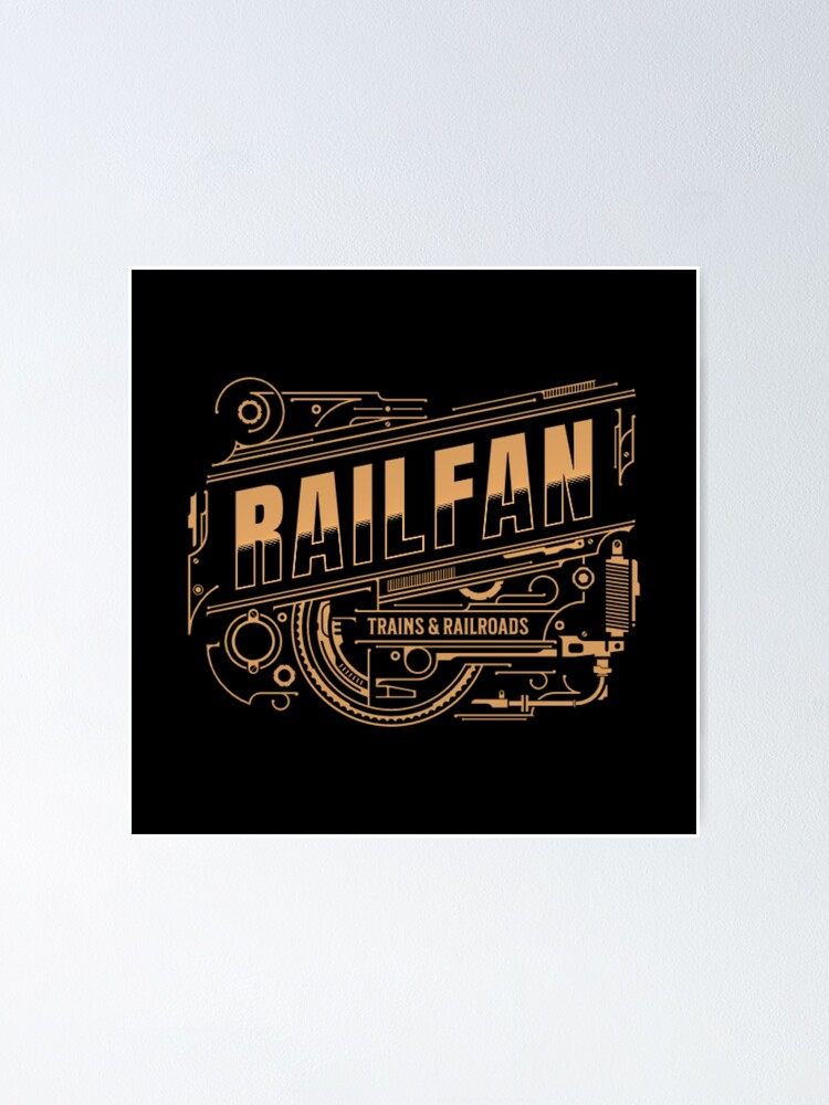 Póster «RAILFAN - Ferrocarriles y trenes para cualquier aficionado a ...