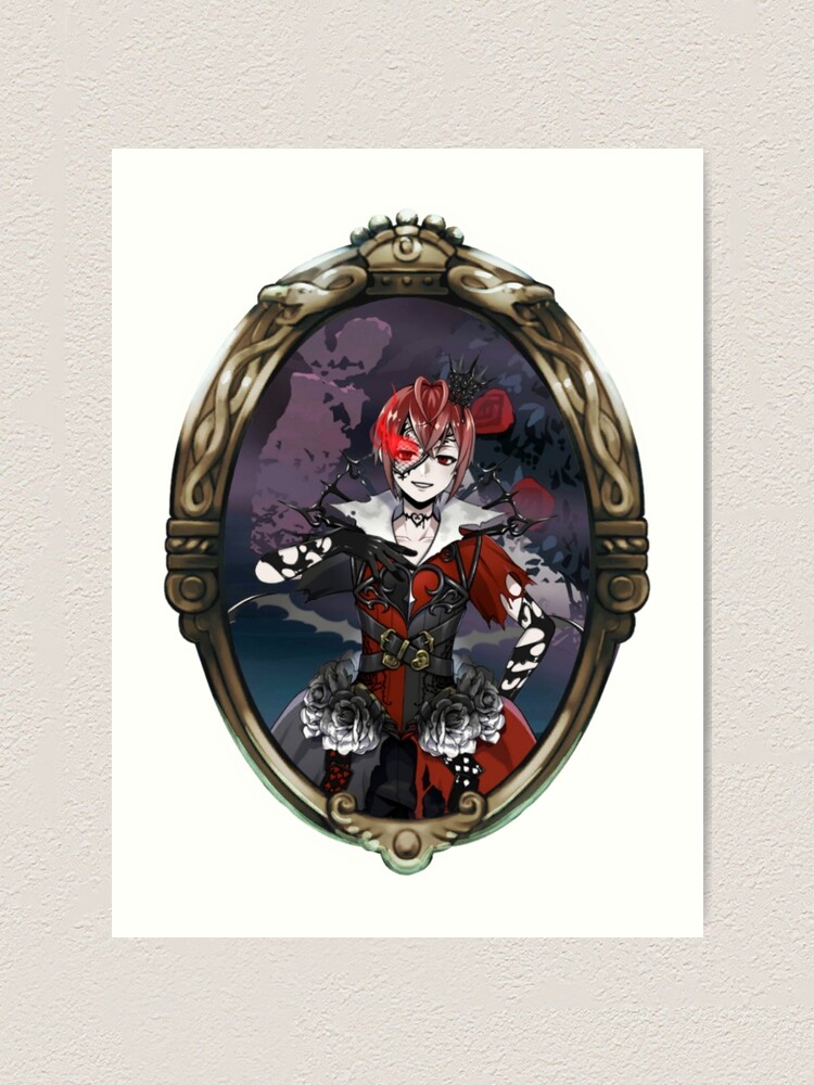 "Overblot! Riddle Rosehearts (Twisted Wonderland)" Art Print for Sale ...