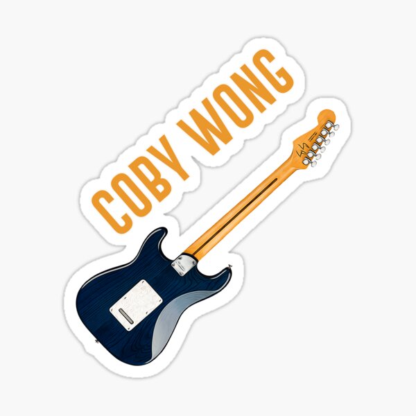 "Cory Wong Guitar Artwork" Sticker for Sale by Jokubasshop | Redbubble