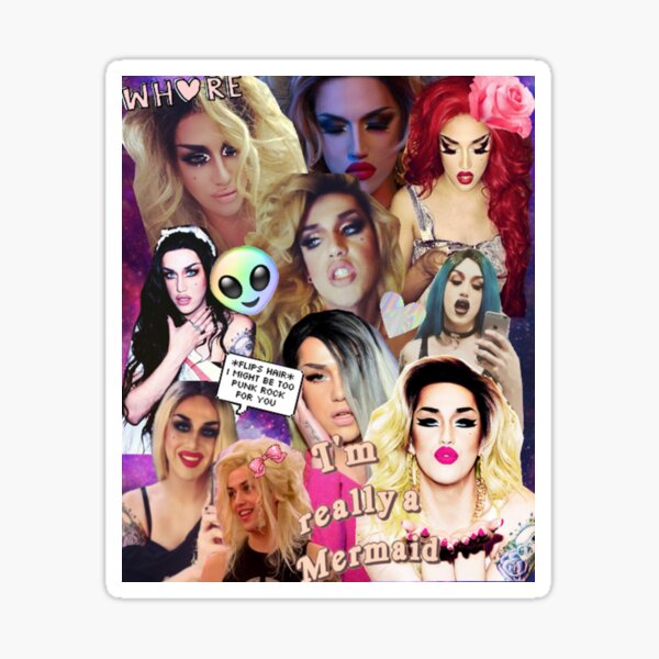 "Adore Delano Collage" Sticker for Sale by arealprincess | Redbubble