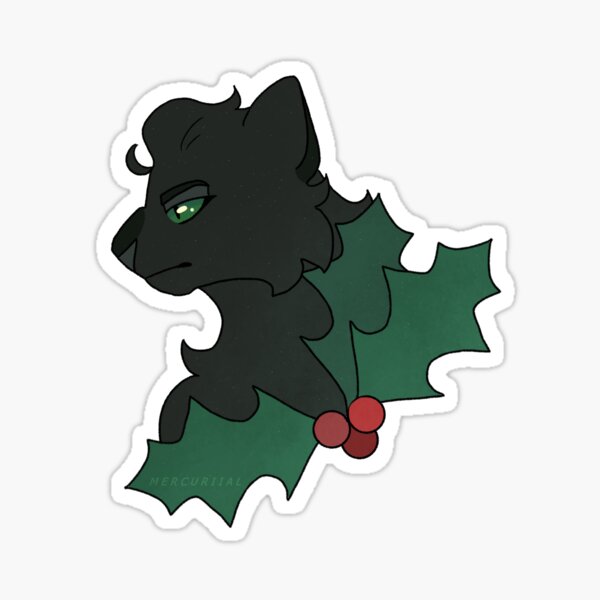 "Hollyleaf" Sticker by mercuriiai | Redbubble