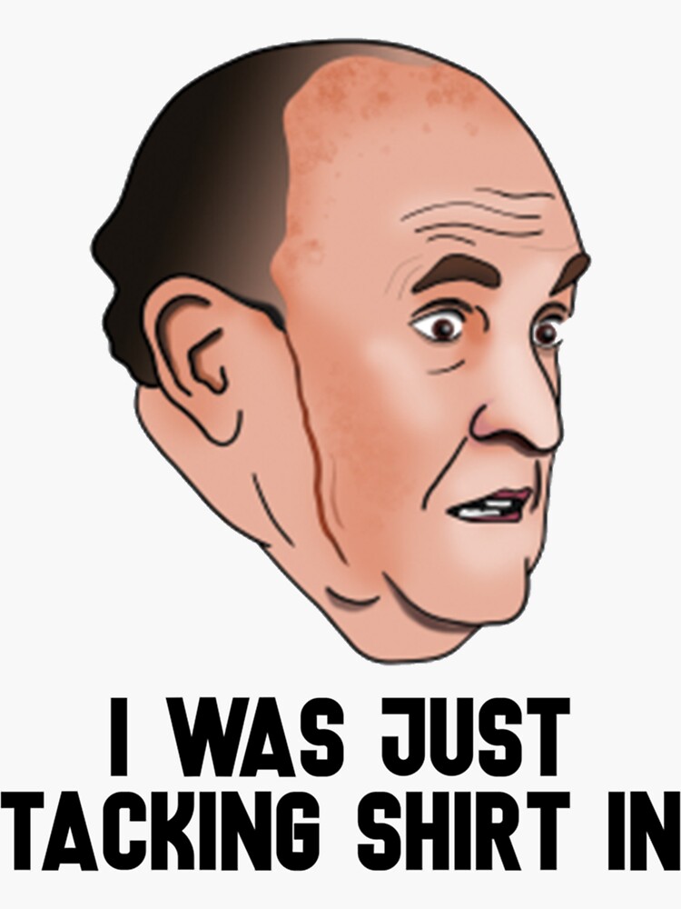 "Rudy Giuliani I Was Just Tacking Shirt In - USA Political Meme - Funny ...