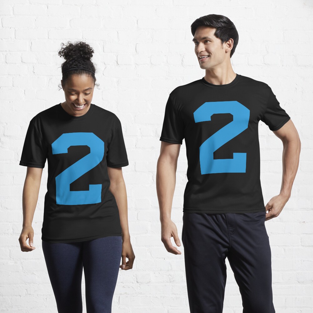 "Number 2, Blue two, Sports number 2" Sticker for Sale by TheCultStuff ...