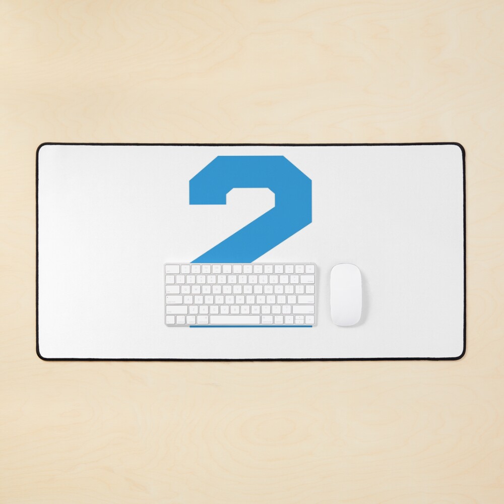 "Number 2, Blue two, Sports number 2" Sticker for Sale by TheCultStuff ...