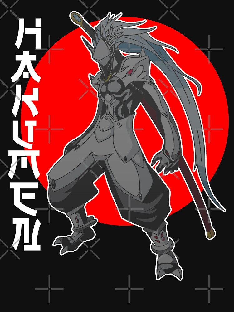"Hakumen Blazblue Red Japanese Streetwear" T-shirt for Sale by ...