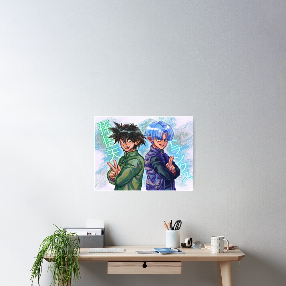 Póster «ADOLESCENTE GOTEN Y TRUNKS en 2022 - Dragon Ball Super SUPER ...