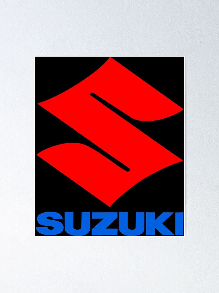 "Suzuki Logo Fan Art Classic" Poster for Sale by Livingstone12 | Redbubble