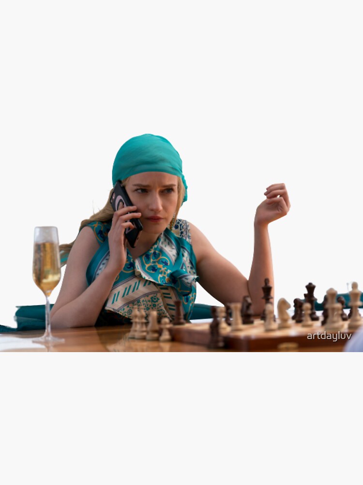 "Inventing Anna" Sticker for Sale by artdayluv | Redbubble