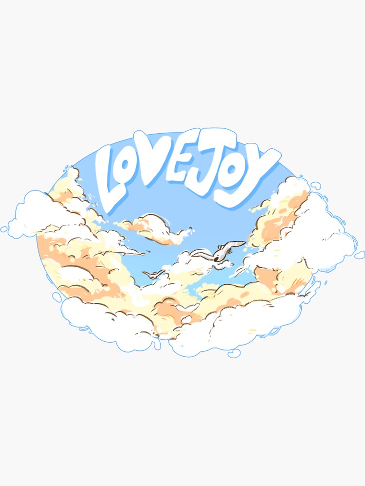 "Lovejoy- Pebblebrain" Sticker for Sale by omeletteyyy | Redbubble