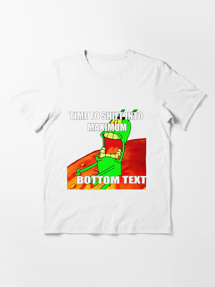"Maximum Overdrive Plankton" T-shirt for Sale by johngayer | Redbubble ...