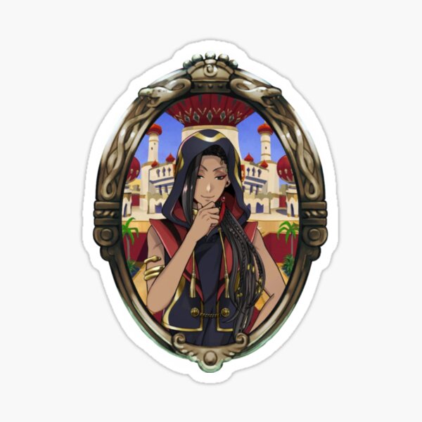 "Jamil Viper (Twisted Wonderland)" Sticker by trixiestar2 | Redbubble