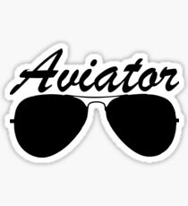 Aviator: Stickers | Redbubble
