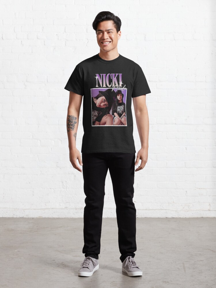 Nicki Nicole T-Shirt, Camiseta Nicki Nicole Rapper, Nicki Nicole Merch ...