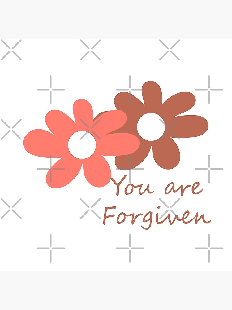 "You Are Forgiven - Christian Art " Poster for Sale by funkystyle2 ...