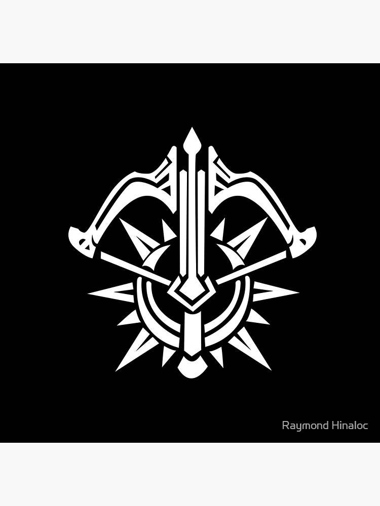 Lámina fotográfica «MIR4 - Logotipo de la clase Arbalista» de Rays269 ...