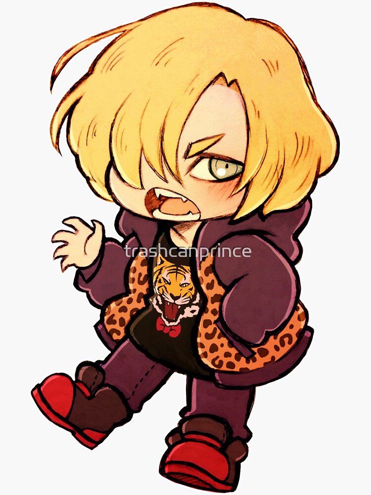 "YOI Yurio" Sticker for Sale by trashcanprince | Redbubble