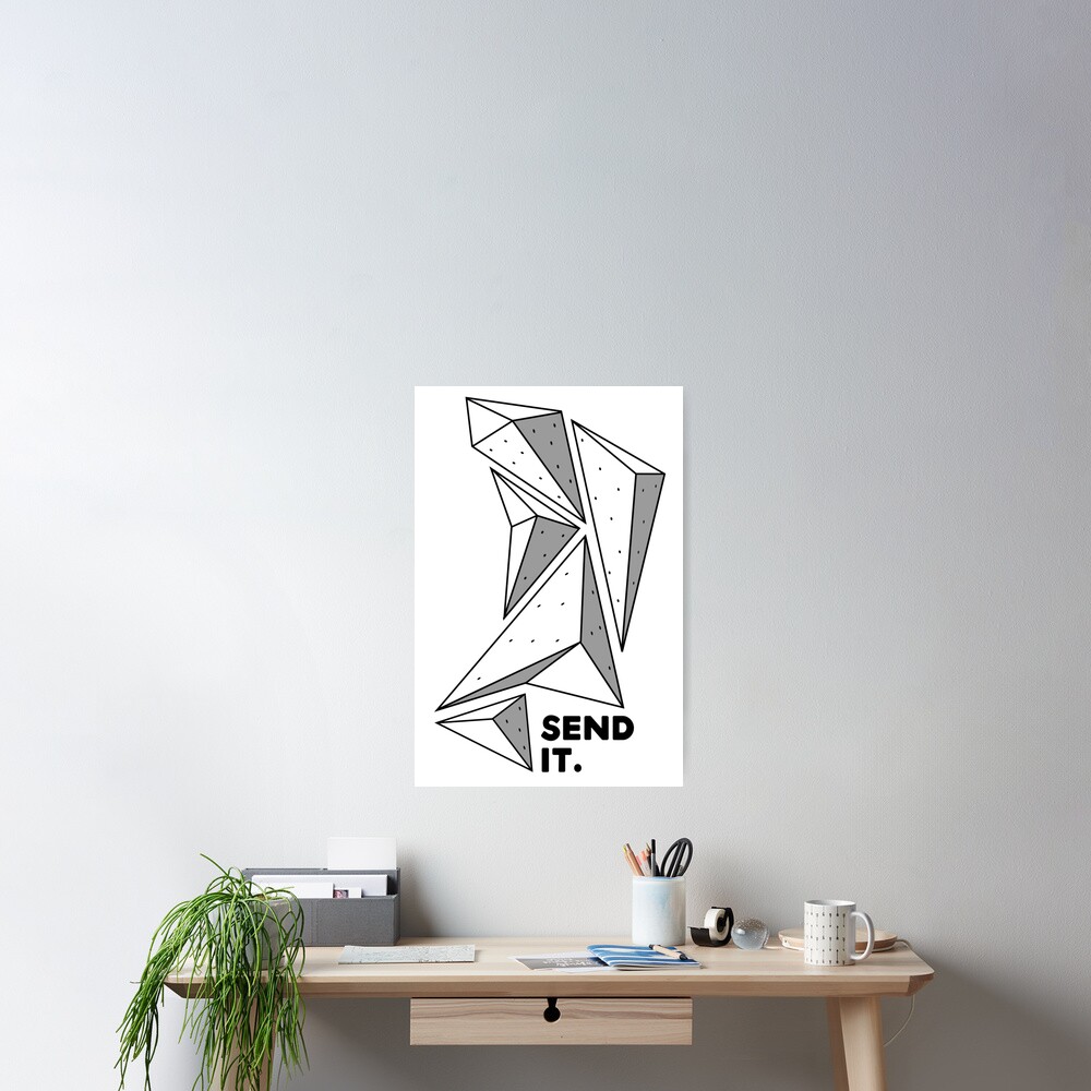 "SEND IT." Sticker for Sale by Blakebirwin | Redbubble